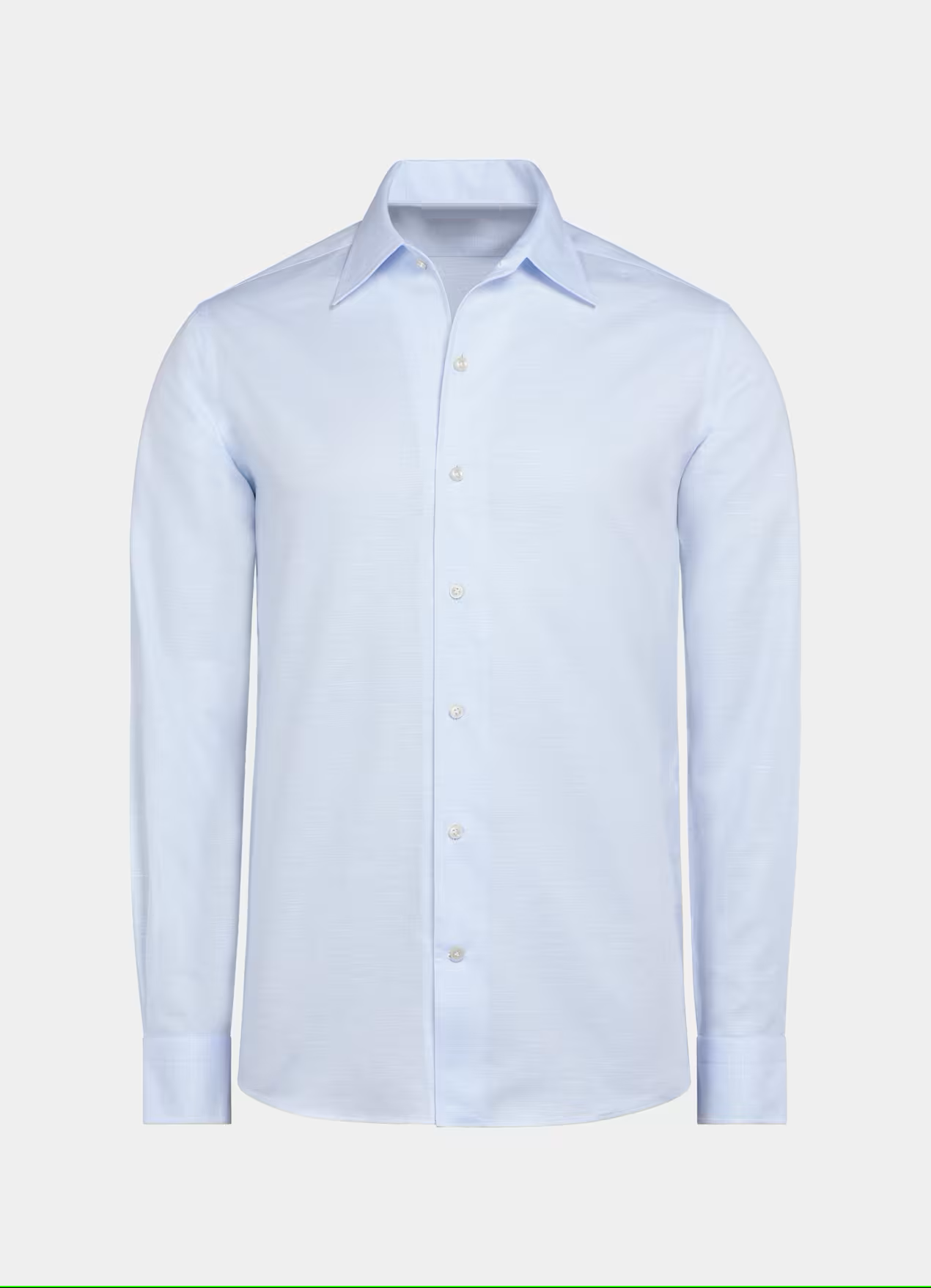 Light Blue Formal Shirt – Bespoke By Omar Najam